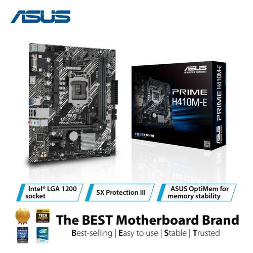 Jual ASUS Prime H410M-E Intel H410 LGA 1200 Micro ATX Motherboard ...