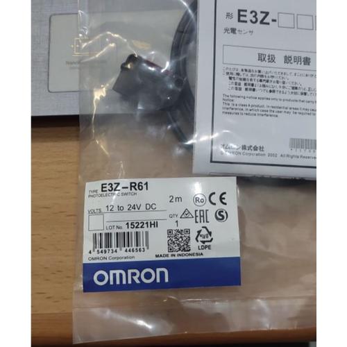 Jual E3Z-R61 E3ZR61 Omron photoelectric sensors PC21 E3Z R61 - Jakarta ...