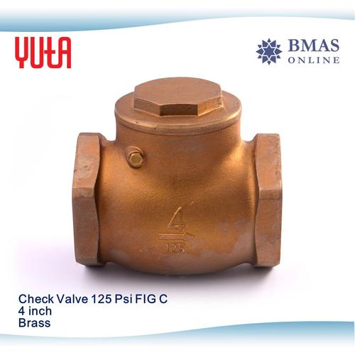 Jual Klep Tabok/ Swing Check Valve/ Check Valve 125 Psi Fig C Yuta (4 ...