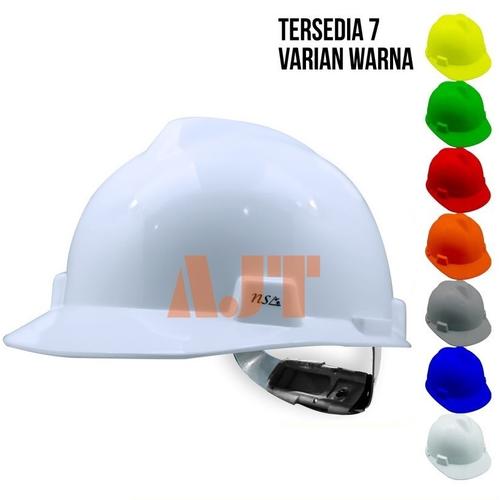 Jual Topi Helm Safety Proyek NSA Fastrac Putar berstandar SNI - Orange ...