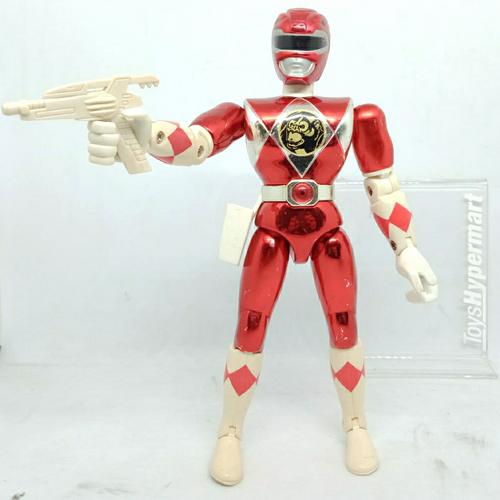 Jual Original Power Rangers Metallic Red Ranger Bandai vintage merah ...