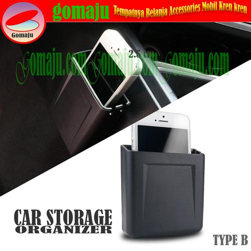 Jual [B] CAR ORGANIZER RAK TEMPAT TARUH BARANG CARD HAPE MINI BOX ...