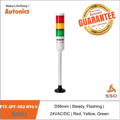 Jual Led Tower Light Menics Autonics PTE-APF-302-RYG-(V) - Jakarta ...