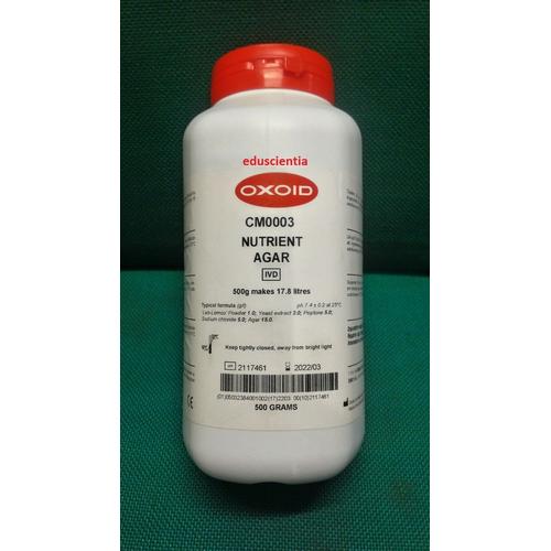 Jual NUTRIENT AGAR (NA), 500 GR, OXOID, CM0003B - Jakarta Pusat ...