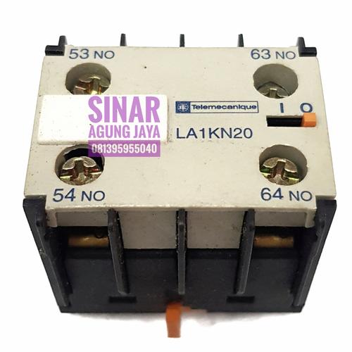 Jual AUXILIARY CONTACT BLOK LA1KN20 TELEMECANIQUE AUX SCHNEIDER LA1KN ...