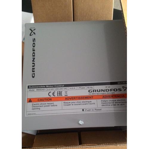 Jual Control Box GRUNDFOS SA-SCIR MS 402 1X200-240 V 50 HZ POMPA AIR ...