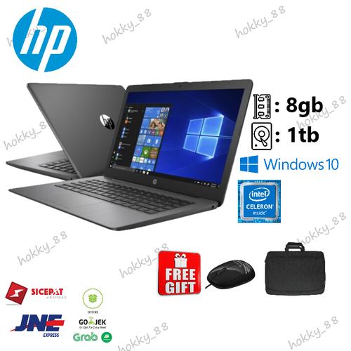 Jual Laptop HP Intel Celeron /14"/Ram 8gb/Hdd 1tb/Windows 10 /Laptop ...