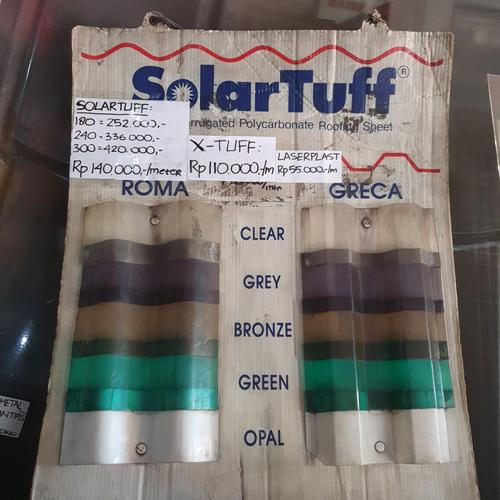Jual atap fiber solartuff greca / atap fiber solartuff roma - Kota ...