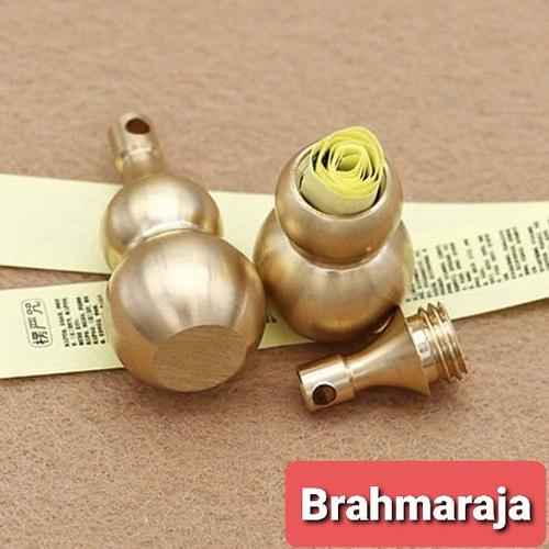 Jual Liontin Tabung Labu Kuningan Super Tebal Import - Kecil Polos ...