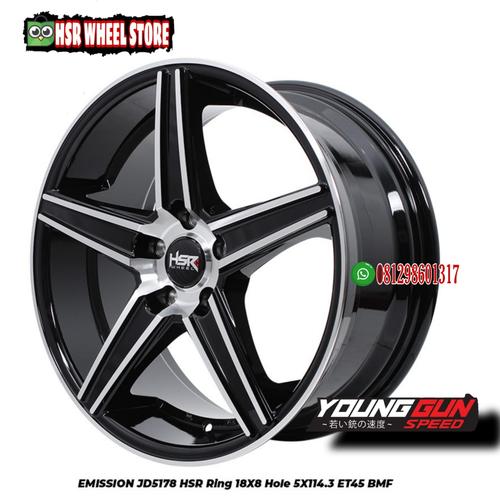 Jual Velg Racing Ring 18 HSR EMISSION Velg HRV Xpander Innova Camry Civic - Kota Semarang ...