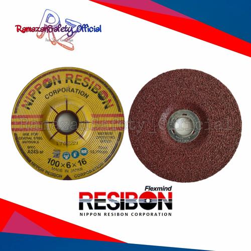 Jual Batu Gerinda Poles Nippon Resibon 4 inch x 6 mm A 24S BF Termurah ...