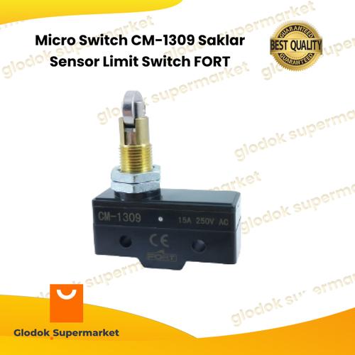 Jual Micro Switch CM-1309 Saklar Sensor Limit Switch FORT - tanpa bubble - Jakarta Barat ...