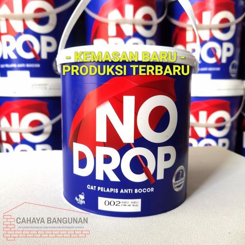 Jual NO DROP Galon 4Kg 4 Kg NoDrop Cat Pelapis Anti Bocor Aquaproof Warna - BRILLIANT WHITE ...