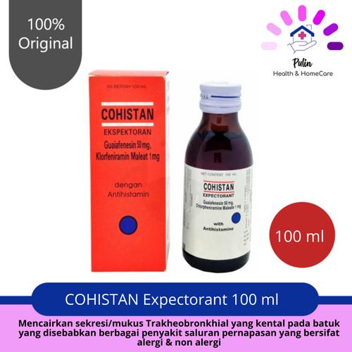 Jual COHISTAN Expectorant 100 ml - 60 ml / Obat Batuk - 60 ml - Jakarta ...