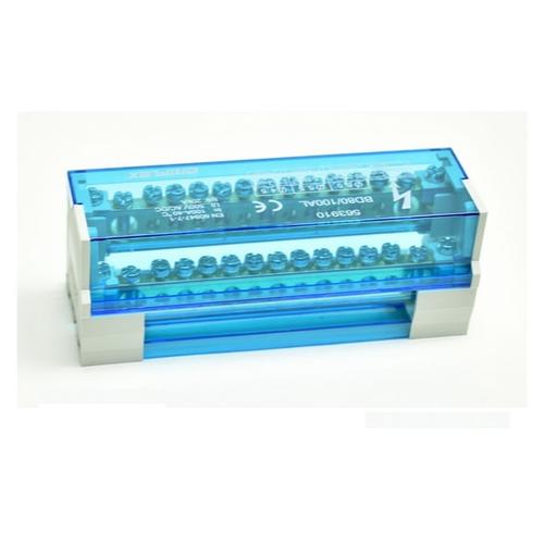 Jual Two Pole Distribution Block 100A. BD-80-100AL. 563910. nVent ERIFLEX - Jakarta Barat ...