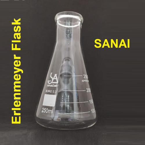 Jual ERLENMEYER 3 LTR ERLENMEYER FLASK 3000 ML LABU ERLENMEYER GLASS ...