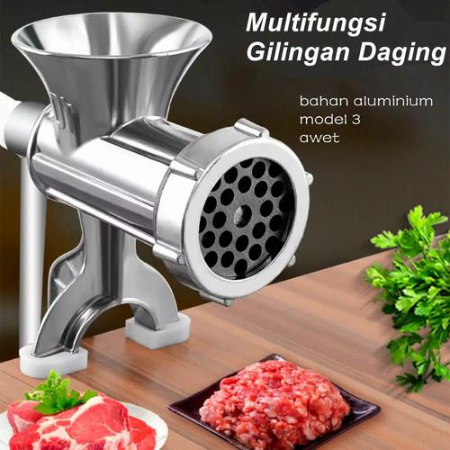 Jual Penggiling Daging Meat Mincer Manual Besi - 12 - Kota Bandar ...