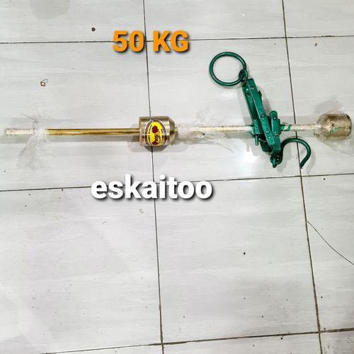 Jual Timbangan Gantung Batu Kuningan 50 kg Timbangan Dacin 50KG Logam ...