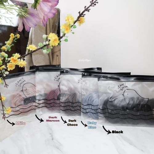 Jual KARET GELANG IKAT RAMBUT 100PCS POLOS FREE POUCH ZIP LOCK TERMURAH ...