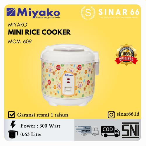 Promo MIYAKO MCM-609 MAGIC COM RICE COOKER PENANAK NASI SERBAGUNA ...