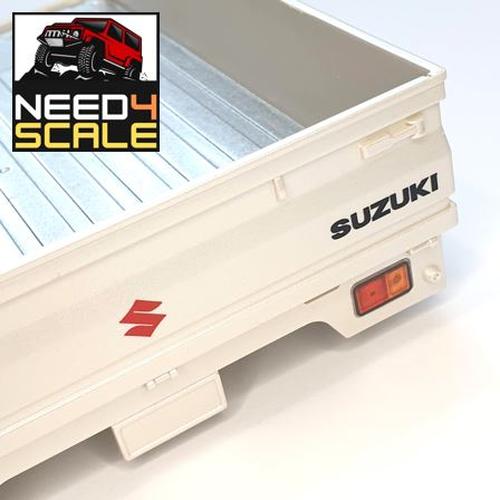 Jual Sticker Emblem Decal RC "LOGO S Suzuki" WPL D12 - Chrome - Jakarta ...