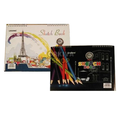 Jual Buku Sketsa / Sketch Book LEGONG Spiral A4 - Kota Surabaya ...