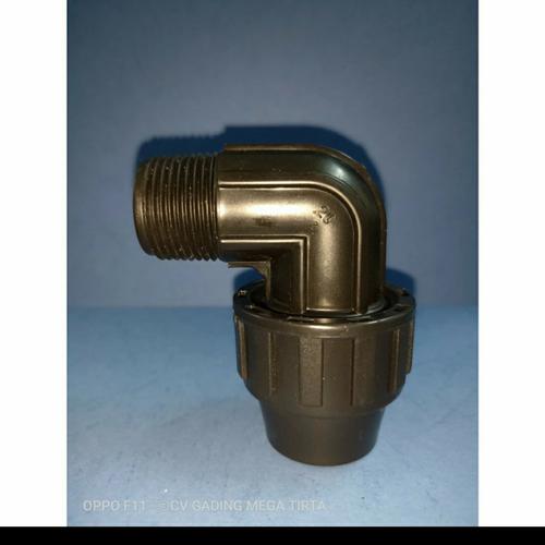 Jual Male Thread Elbow Hdpe 1/2 inch ( 25mm ) - Jakarta Barat - Sumber ...
