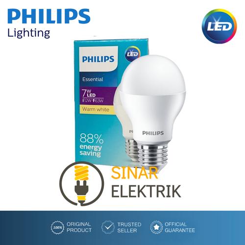 Jual Lampu LED PHILIPS 7W Kuning - LED Essential 7Watt 7 Watt 7W Grosir ...