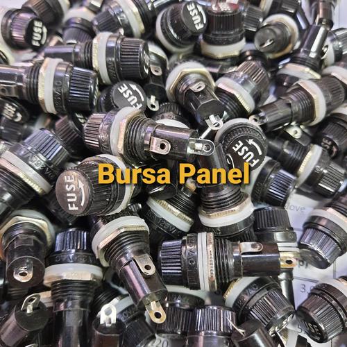 Jual Fuse Holder / Rumah Fuse Panel Mounting tanpa Fuse Glass 6x20 ...