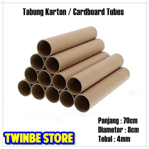 Jual Tabung Karton / Selongsong Kardus / Cardboard Tube 70cm - 8cm ...