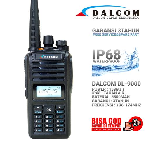 Jual HT DALCOM JAPAN DL-9000 VHF 136-174 MHZ IP68 WATERPROOF - Jakarta ...