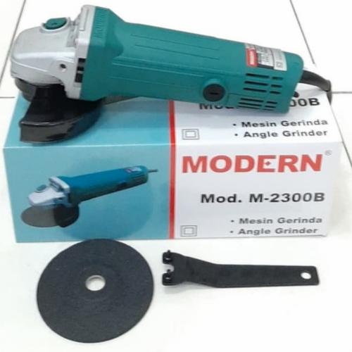 Jual Mesin Gerinda Gurinda Tangan 4" Modern M 2300 B Slep Angle Grinder ...