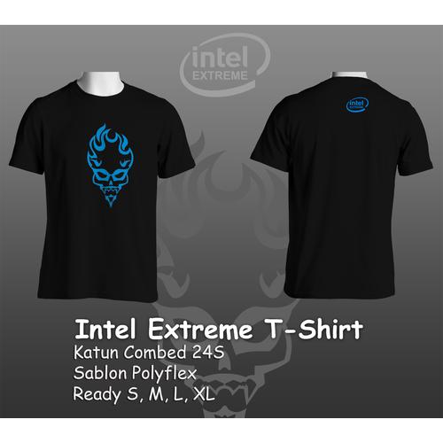 Jual Kaos Distro Gamers, Tshirt Intel Extreme - Hitam, S - Kab. Sleman ...