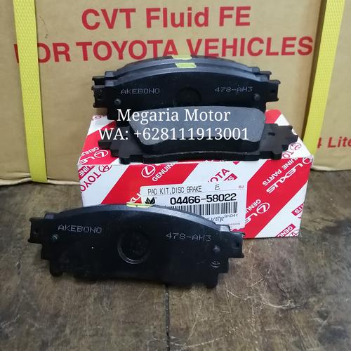 Jual Brake Pad Kampas Rem Belakang Alphard Vellfire AGH30 2015 2020 ORI ...