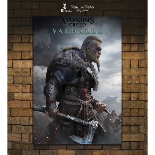 Jual Poster Game - Assassin's Creed Valhalla - 03 Potrait - A1 Plus ...