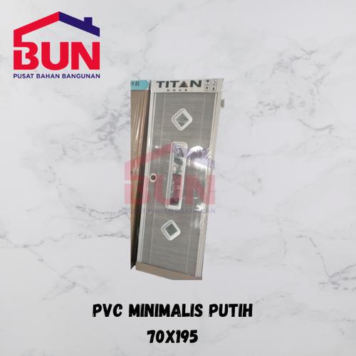 Jual PVC MINIMALIS PUTIH GARIS 70x195 - Kab. Tangerang - BUN Pusat ...
