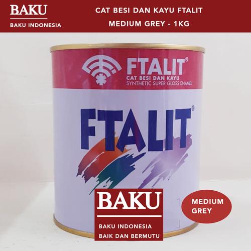 Jual Cat Besi dan Kayu Ftalit Medium Grey - 1 kg - Kota Tangerang ...