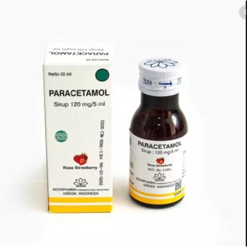 Jual PARACETAMOL SYRUP 120 MG/5 ML / 1 KARDUS ISI 60 - Kota Surabaya ...