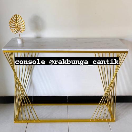 Jual meja console minimalis kayu murah meja konsul ruang tamu furniture ...