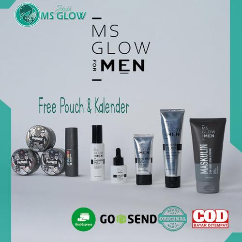 Promo MS GLOW FOR MEN - Skincare pria Ms glow for men ORIGINAL ...