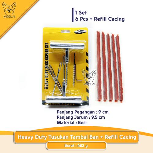 Jual Heavy Duty Tusukan Tambal Ban YT All Metal Besi [YT] + Refill ...