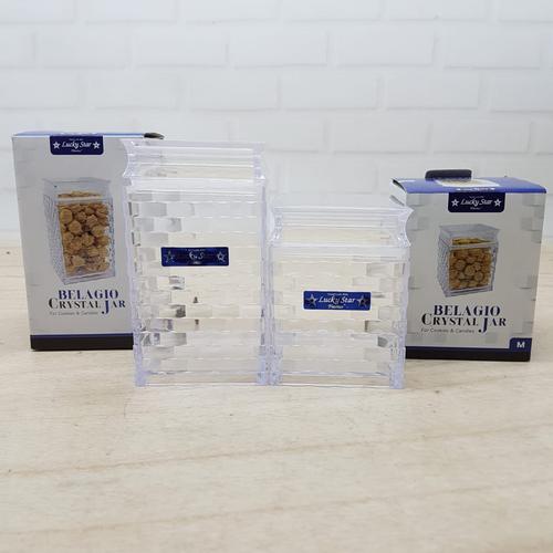 Jual Toples Permen/ Toples Bellagio Crystal Jar Lucky Star - 500ml ...
