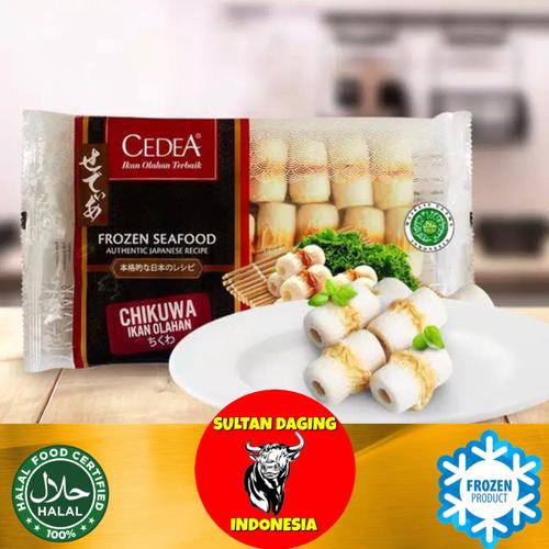Jual CEDEA CHIKUWA TRAY IKAN OLAHAN 250 GRAM/ CEDEA CHIKUWA/ CHIKUWA ...