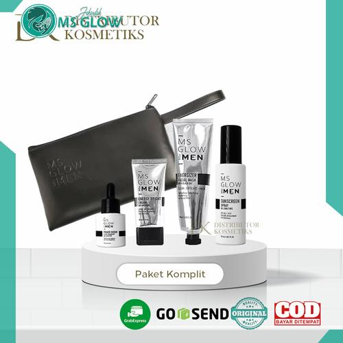 Jual MS GLOW MEN Paket Komplit - MS GLOW MEN Paket Skincare Wajah Pria ...