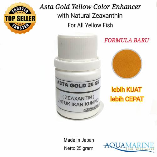 Jual Asta Gold Zeaxanthin pigmen kuning ikan cichlid louhan koi arowana ...