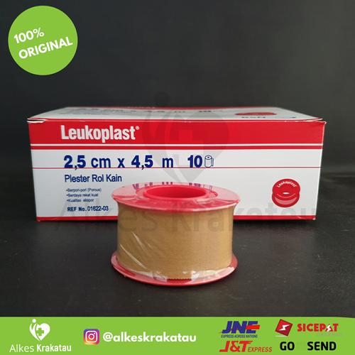 Jual Plester Rol Kain BSN Leukoplast 2.5 cm x 4.5 m 1622 H / 2.5cm x 4.5m - Kota Medan ...