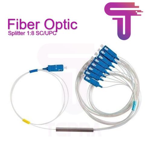 Jual Fiber Optic Passive Splitter 1:8 SC / UPC FTTH PLC Splitter 1-8 SC ...