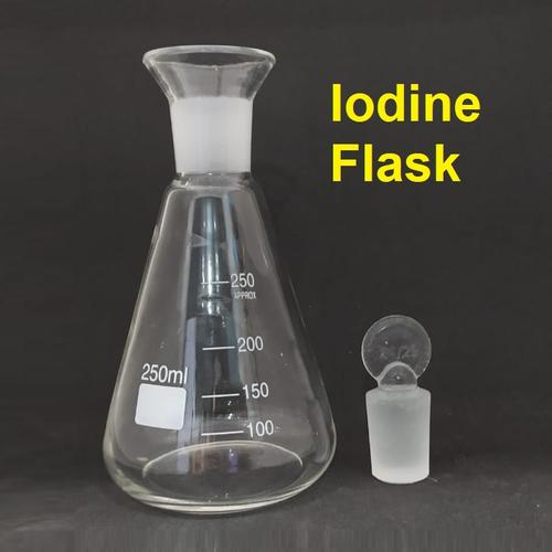 Jual IODINE FLASK 250 ML LABU IODINE WITH GLASS STOPPER CHINA - Jakarta ...