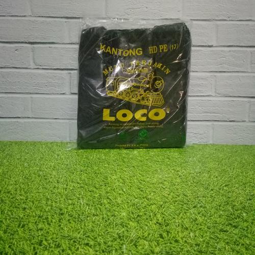 Jual Kantong Plastik LOCO Hitam Tebal HDPE 17 - 28 ( 500 Gram ...
