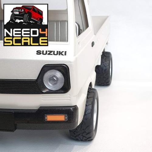 Jual Sticker Emblem Decal RC "SUZUKI" WPL D12 - Chrome - Jakarta Barat ...